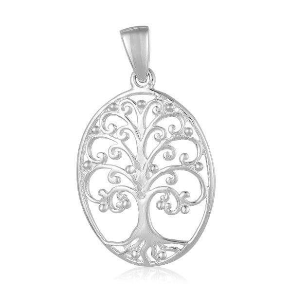 Medium Oval Oak Tree Pendant - Southern Gates Collection ...